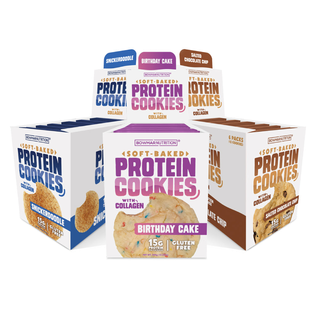 PROTEIN COOKIES - 6 Pack Box – Builtathletics.com