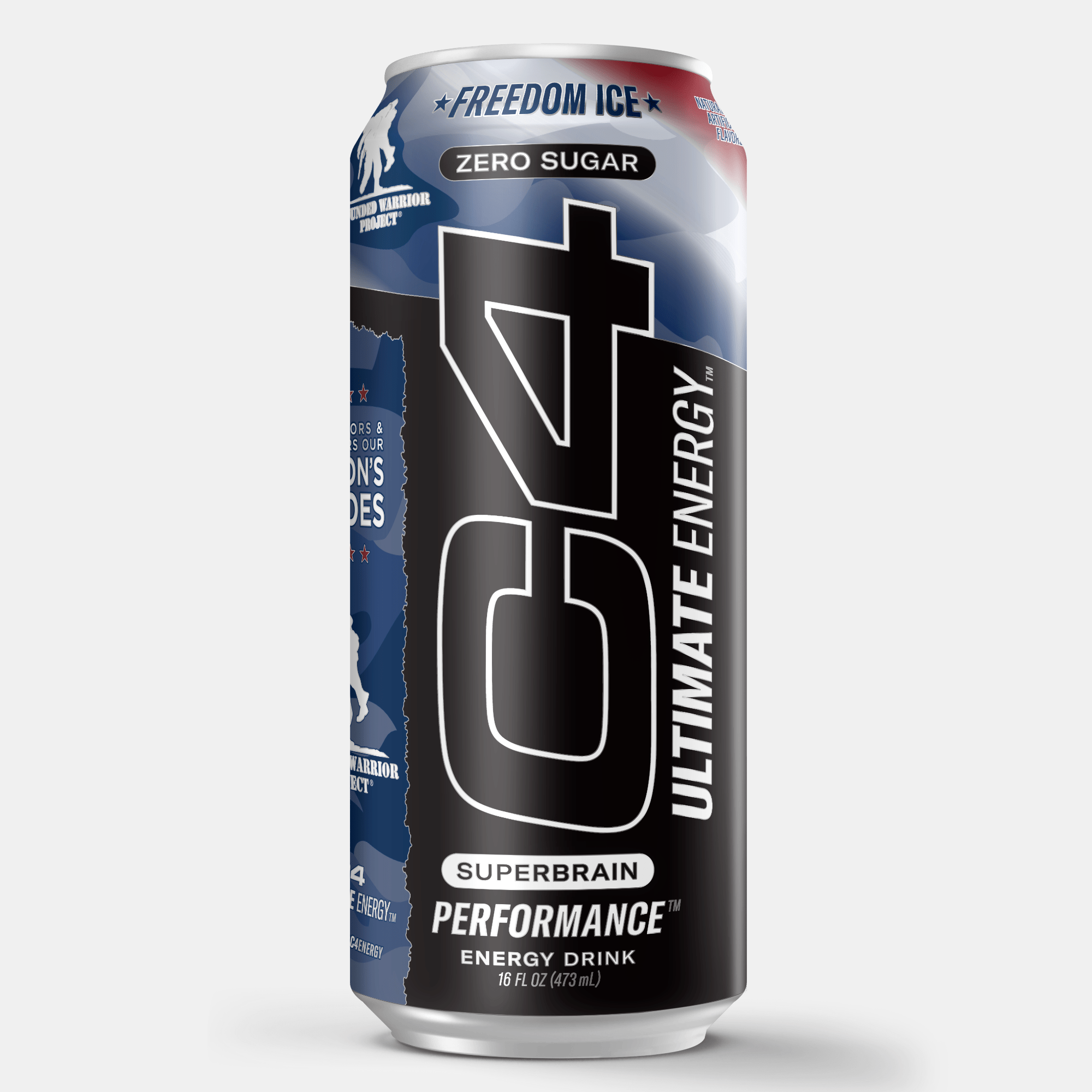 C4 Ultimate Energy™ X Wounded Warrior Project® Energy Drink ...