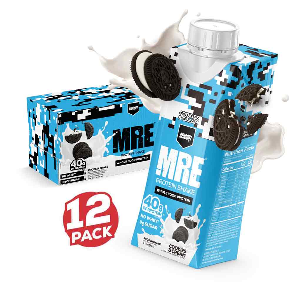 Redcon1 MRE Protein Shake RTD - Box of 12 – Builtathletics.com
